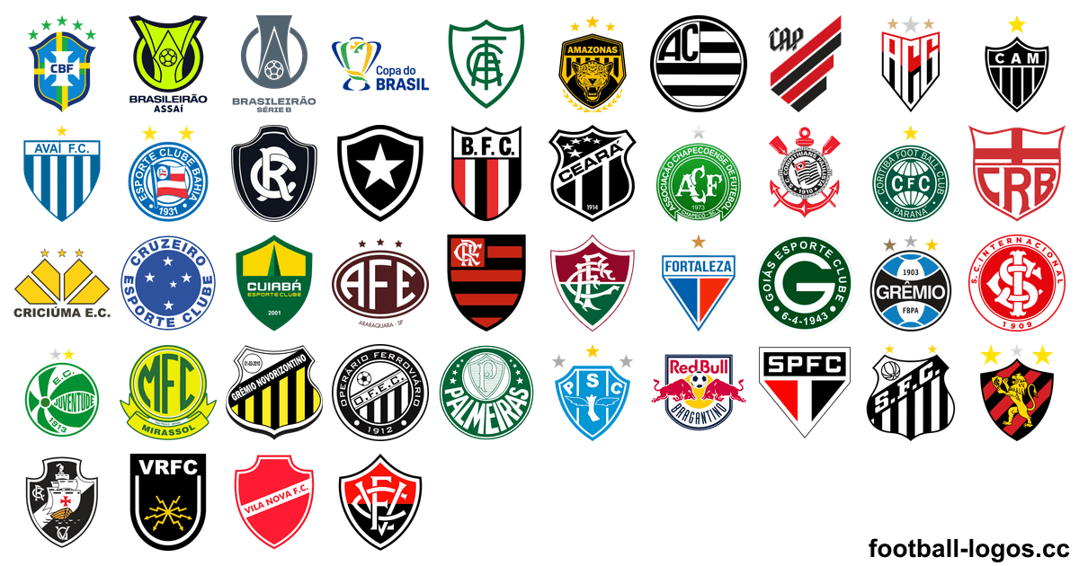 Brazil Football Logos - SVG/PNG - Free Download