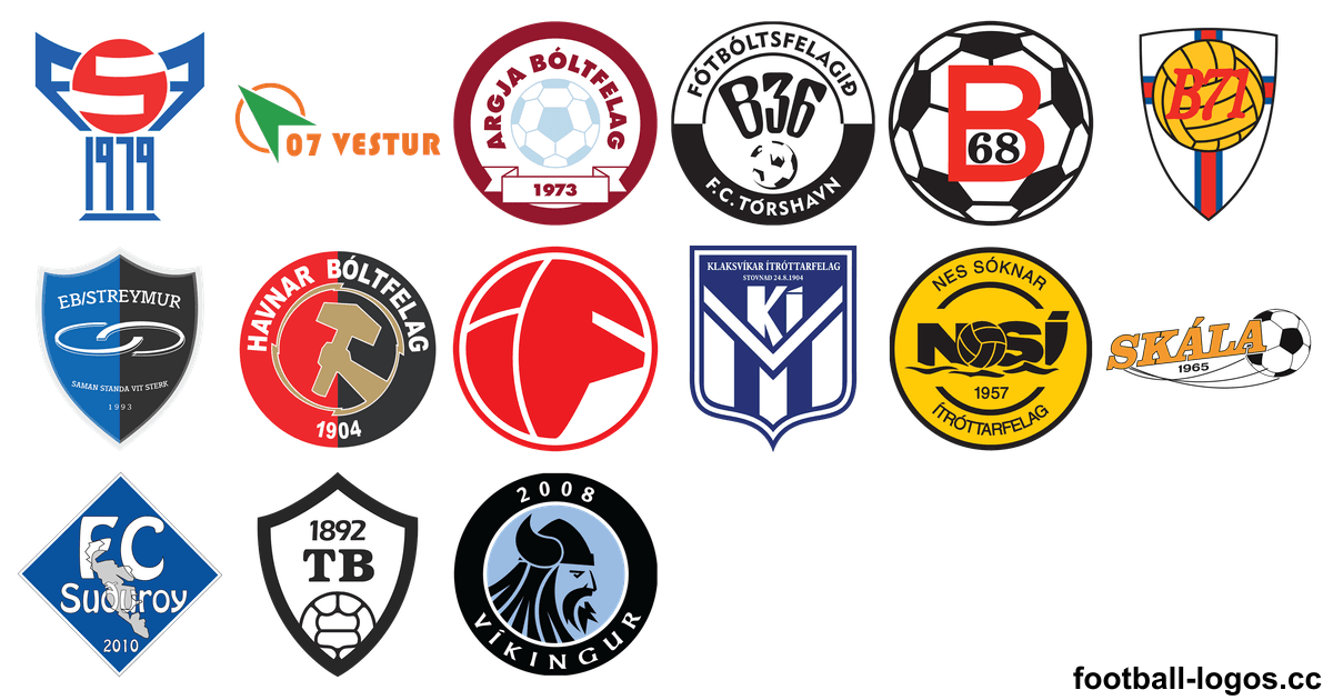 Faroese Football Logos PNG, SVG – Teams & Competitions