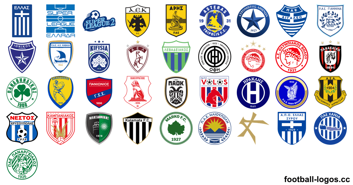 Greece Football Logos - SVG/PNG - Free Download