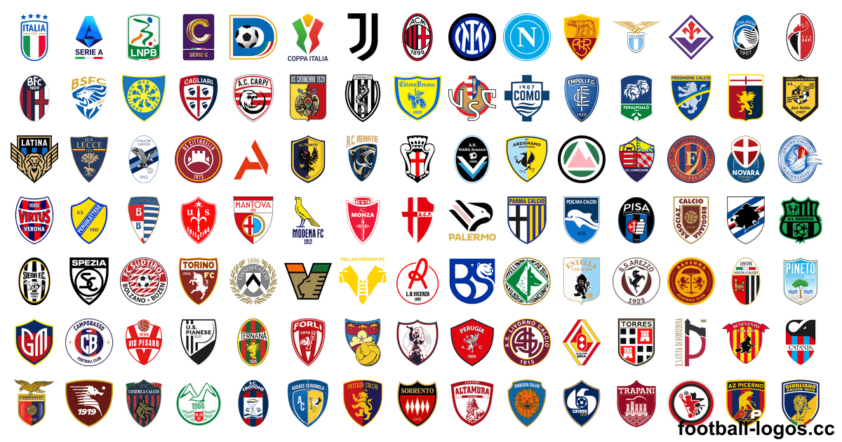 Italy Football Logos - SVG/PNG - Free Download