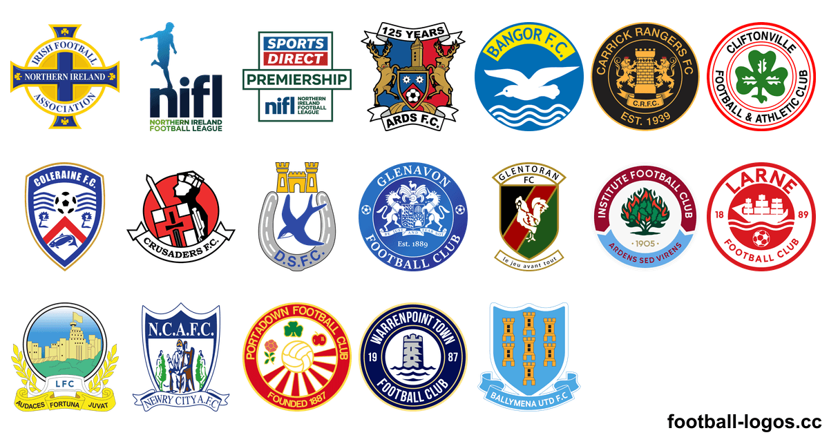 Northern Irish Football Logos PNG, SVG – Teams & Competitions