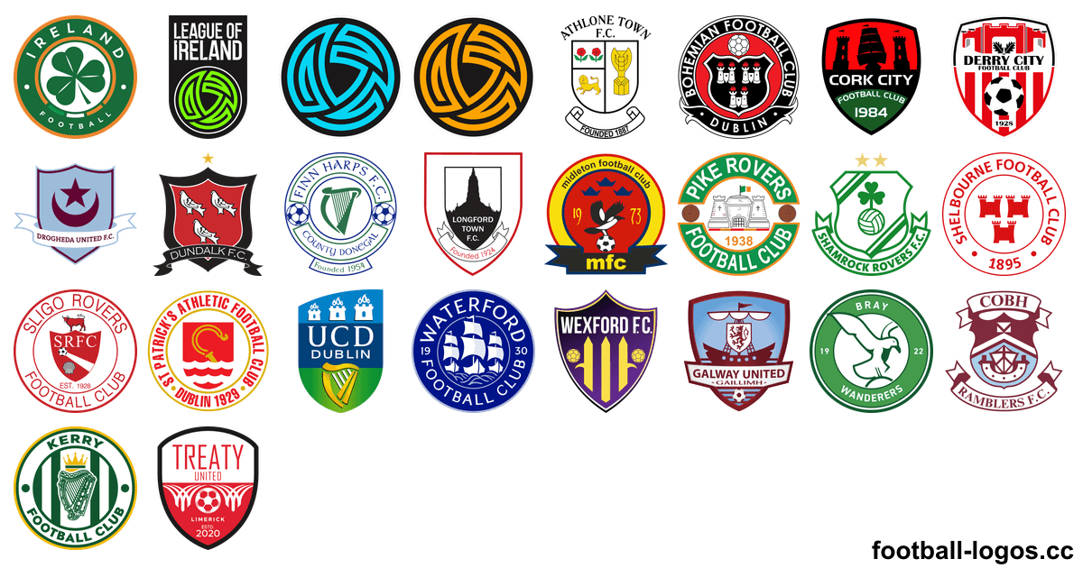 Irish Football Logos PNG, SVG – Teams & Competitions