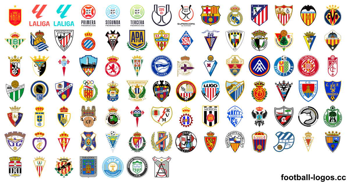 Spain Football Logos - SVG/PNG - Free Download