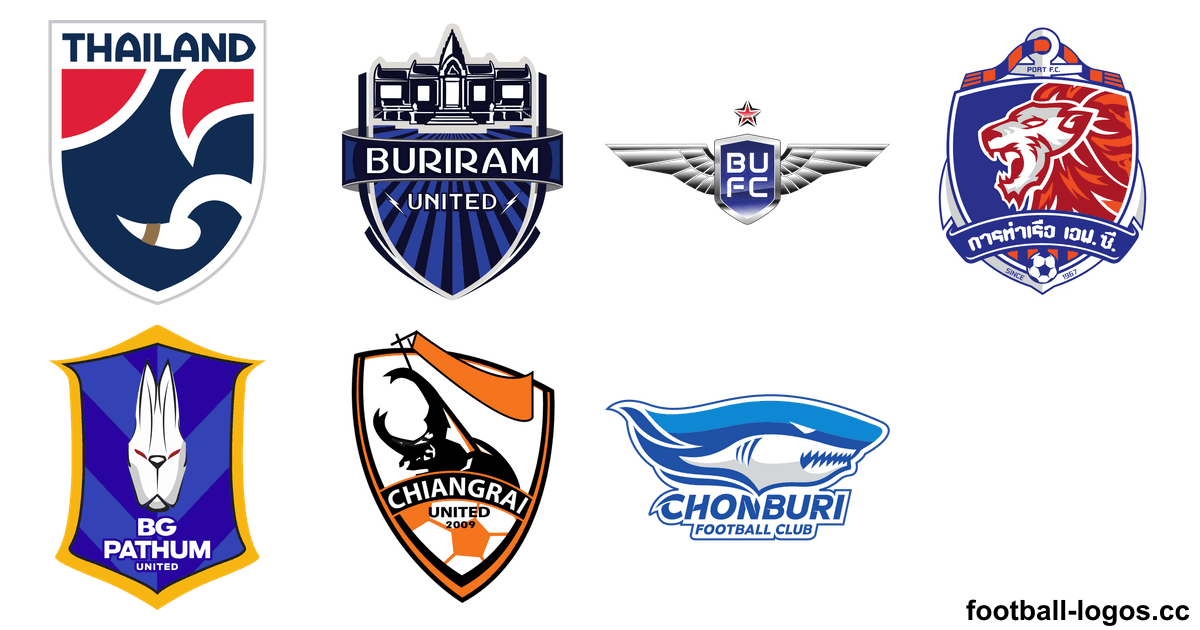 Thailand Football Logos PNG, SVG – Teams & Competitions