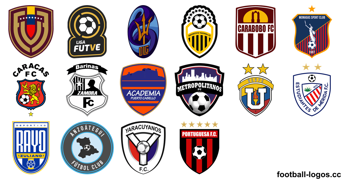 Venezuelan Football Logos PNG, SVG – Teams & Competitions